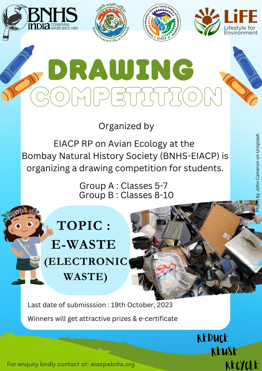 Online Drawing Competition 2023 for Students in Classes 5-10