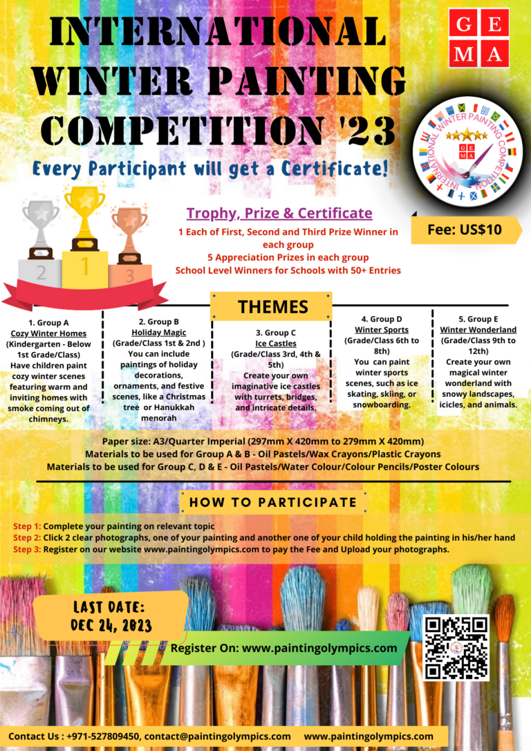 GEMA International Winter Painting Competition