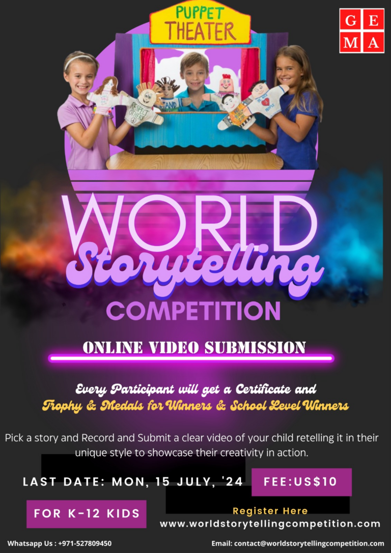 World Storytelling Competition 2024 by GEMA [K-12]