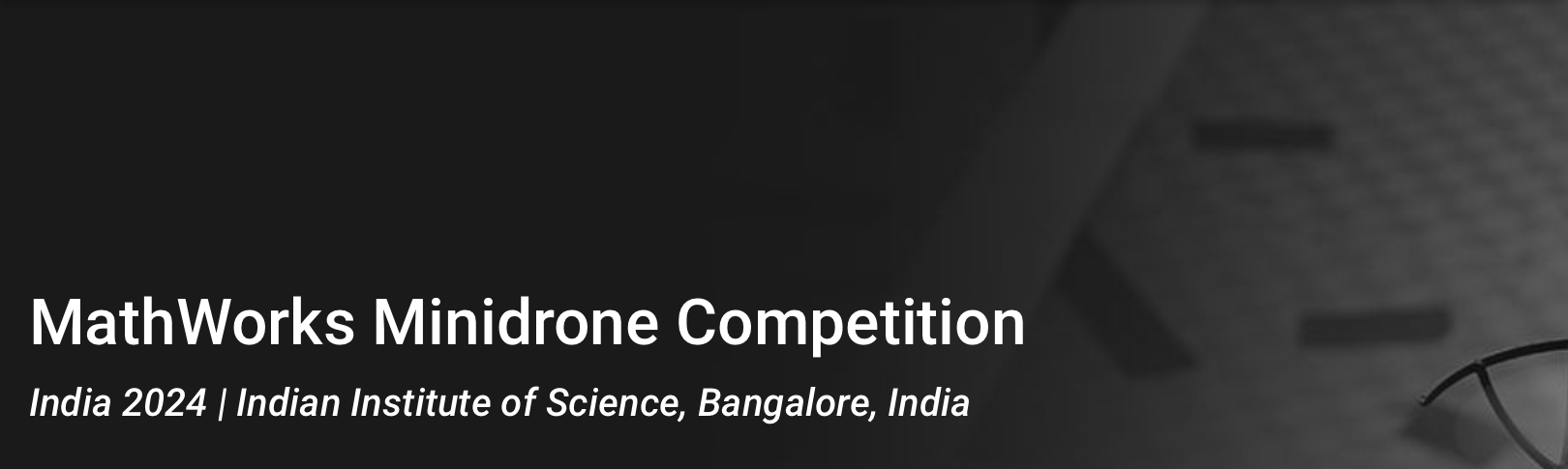 Minidrone Competition India 2024 by IISc:Register by July 31