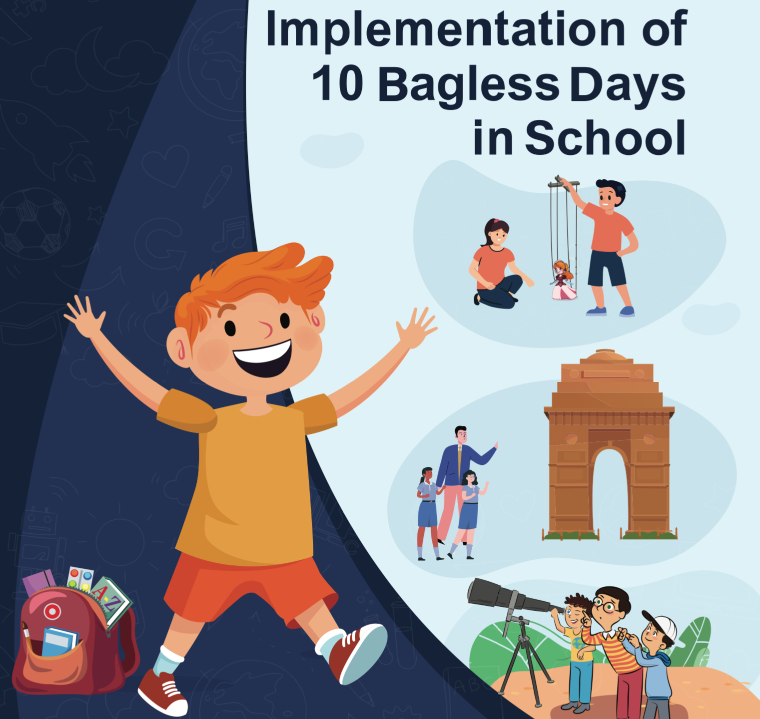 CBSE Notification on Implementation of 10 Bagless Days