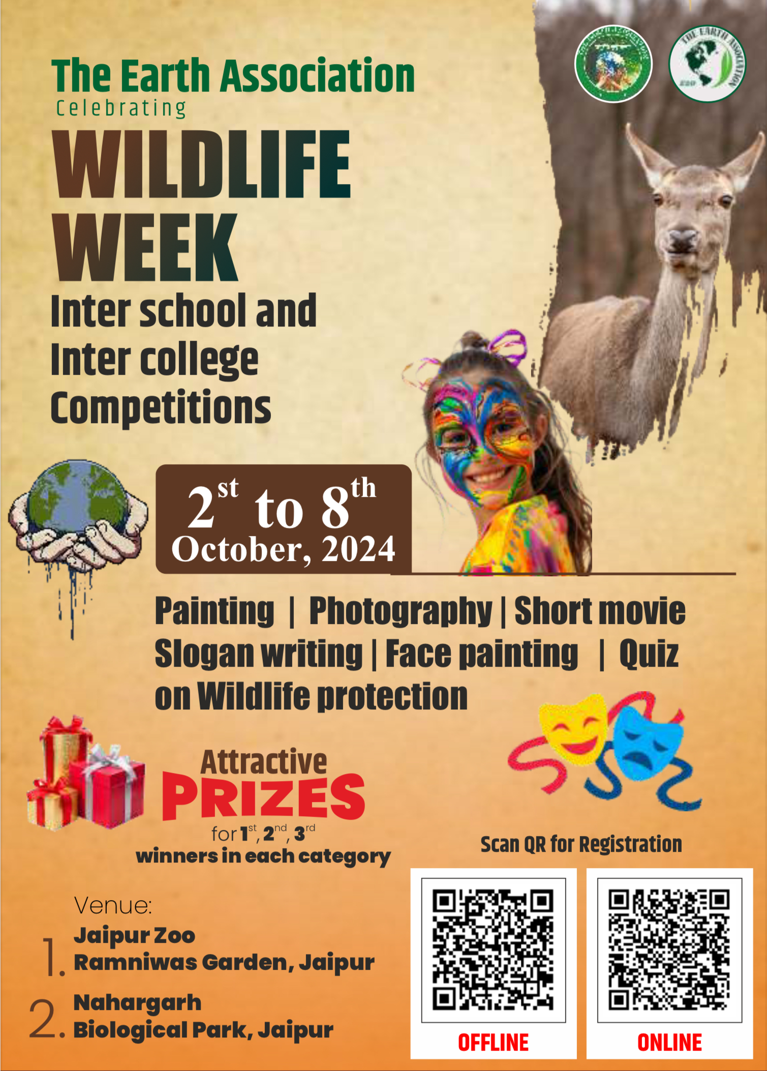 The Earth Association Wildlife Week Competitions: Register!