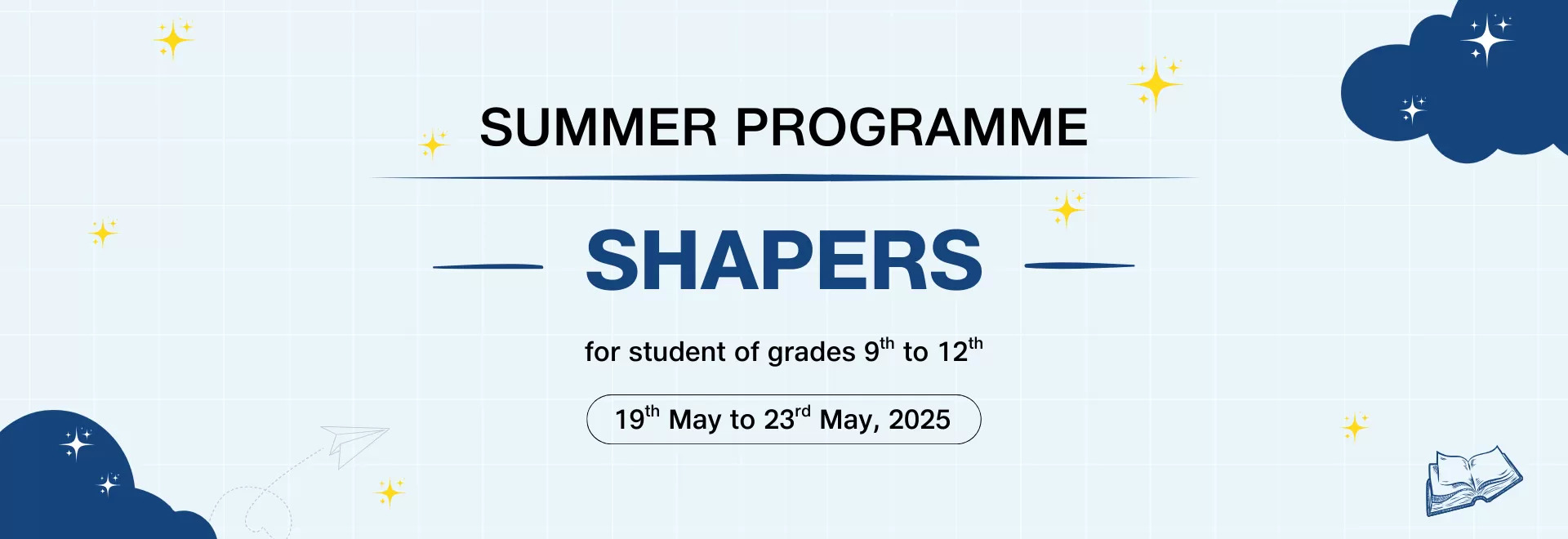SHAPERS Summer Programme 2025 at Jio Institute, Mumbai